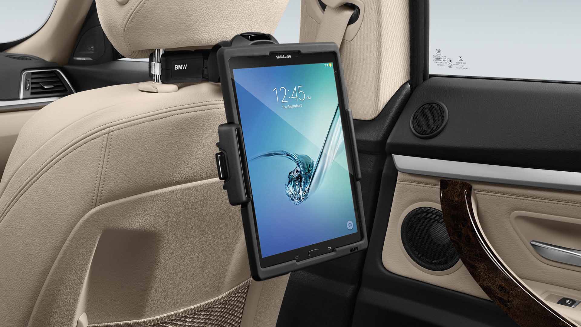 MINI universal holder for tablets with safety case for Travel & Comfort ...