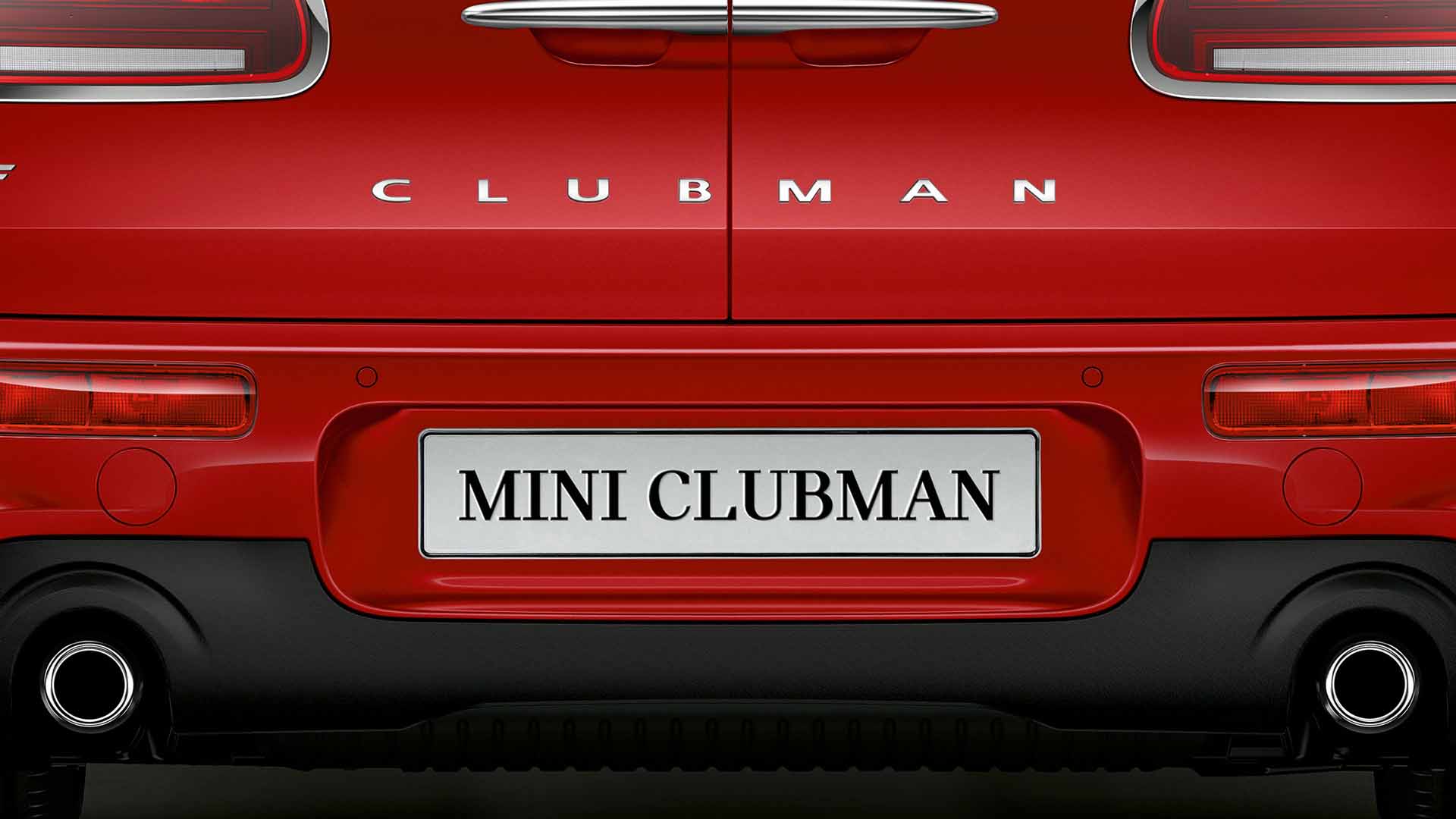 MINI Park Distance Control, rear