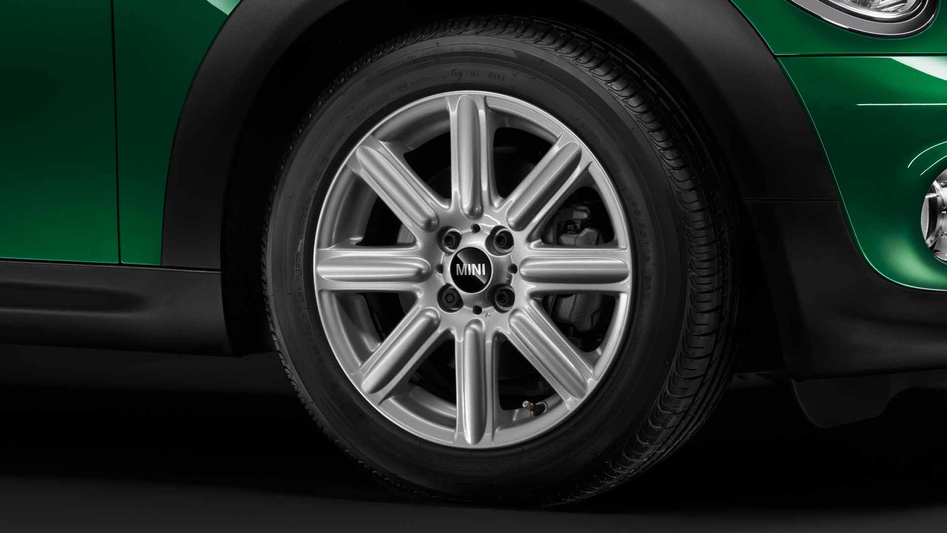 MINI light alloy wheel 8-Star RIB Spoke R115 in Silver