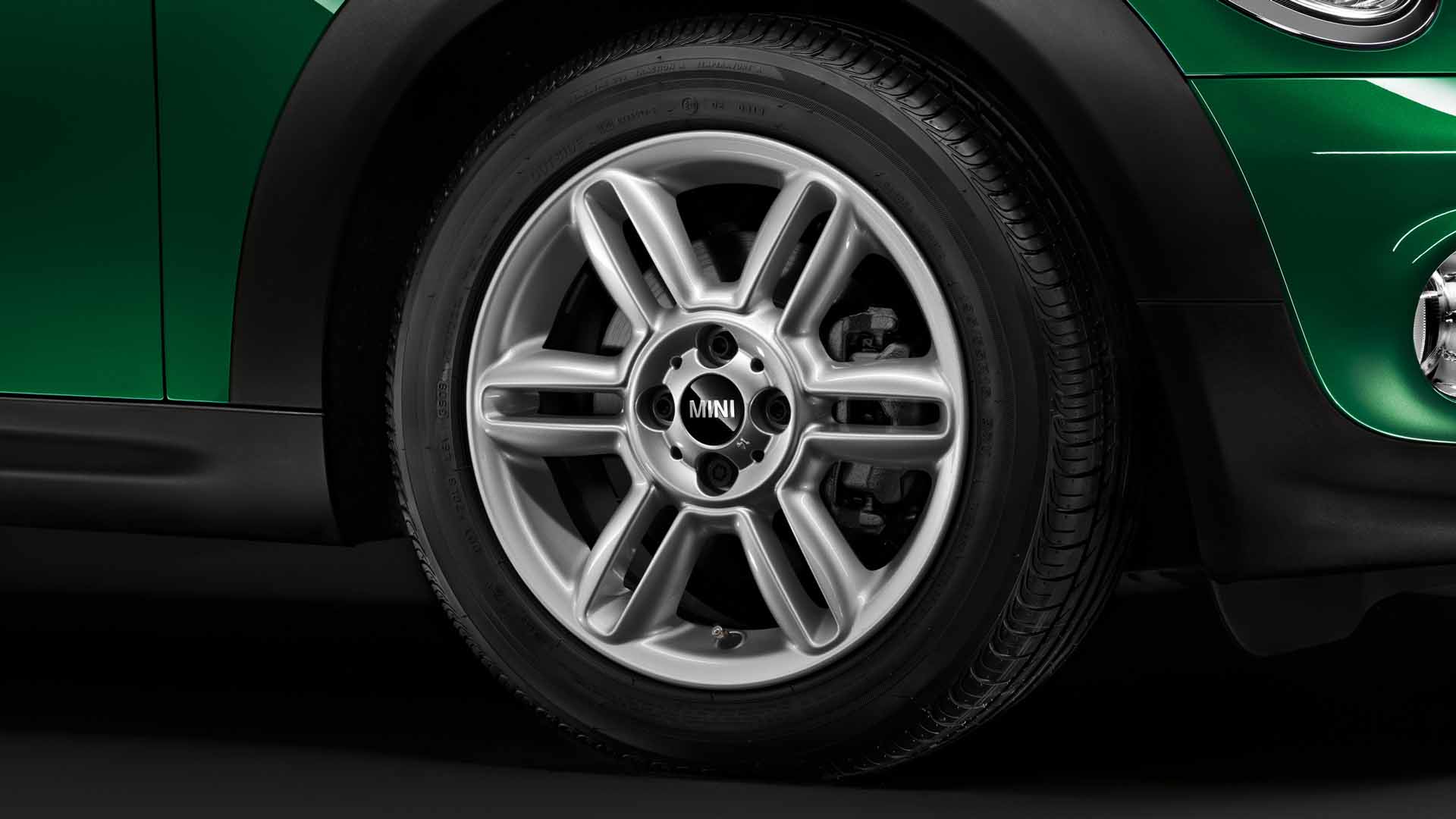 MINI light alloy wheel 6-Star Twin Spoke R119 in Silver