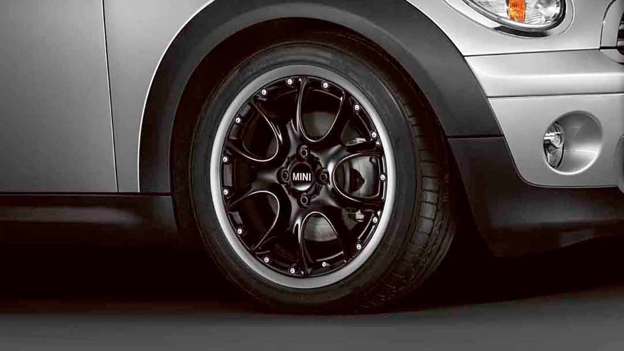 MINI light alloy wheel Web Spoke composite R98 in Black