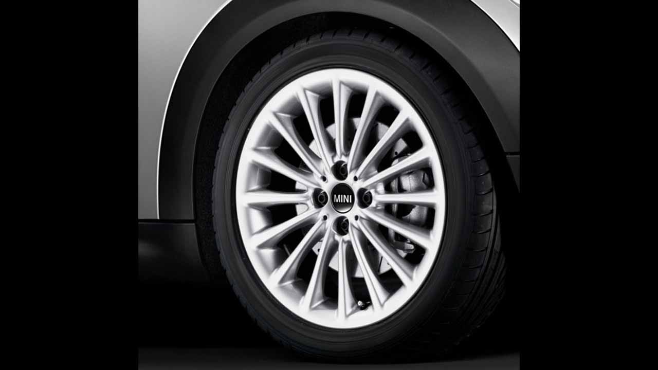 MINI light alloy wheel Multi Spoke R108 in Silver