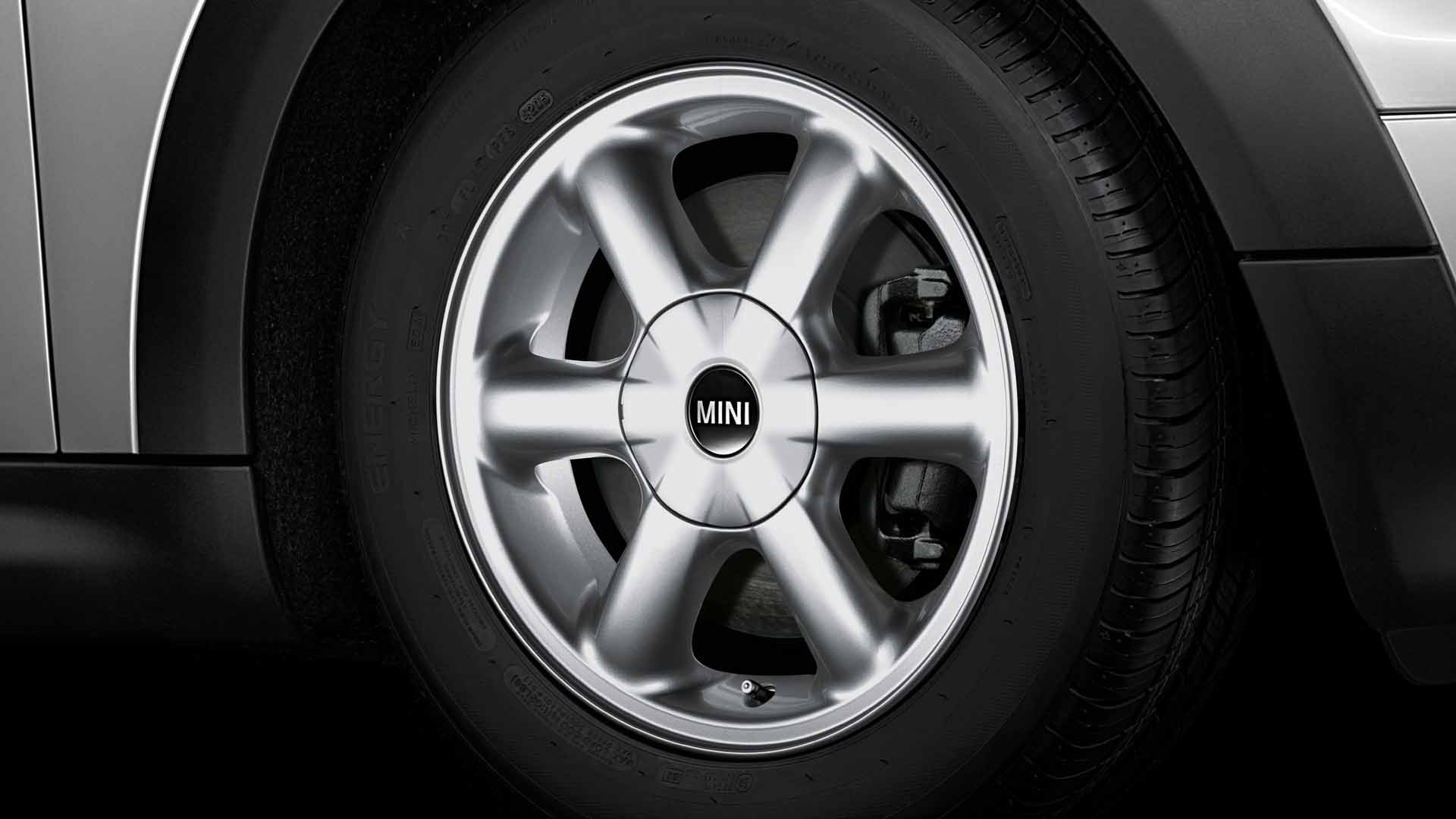 MINI light alloy wheel Rotator Spoke R101 in Silver