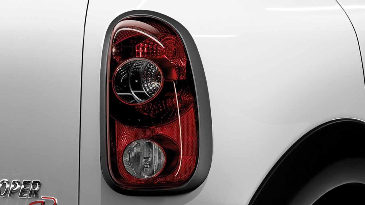 MINI Black Line rear lights in Slate Grey