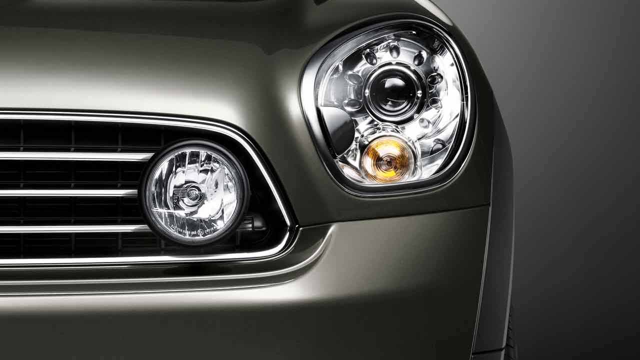 MINI auxiliary headlights black